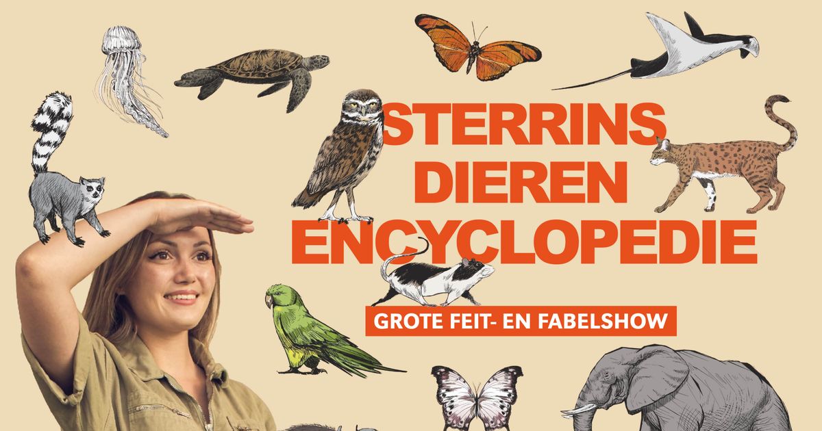 Sterrin's dierenencyclopedie — De grote feit- en fabelshow, bekend van ...